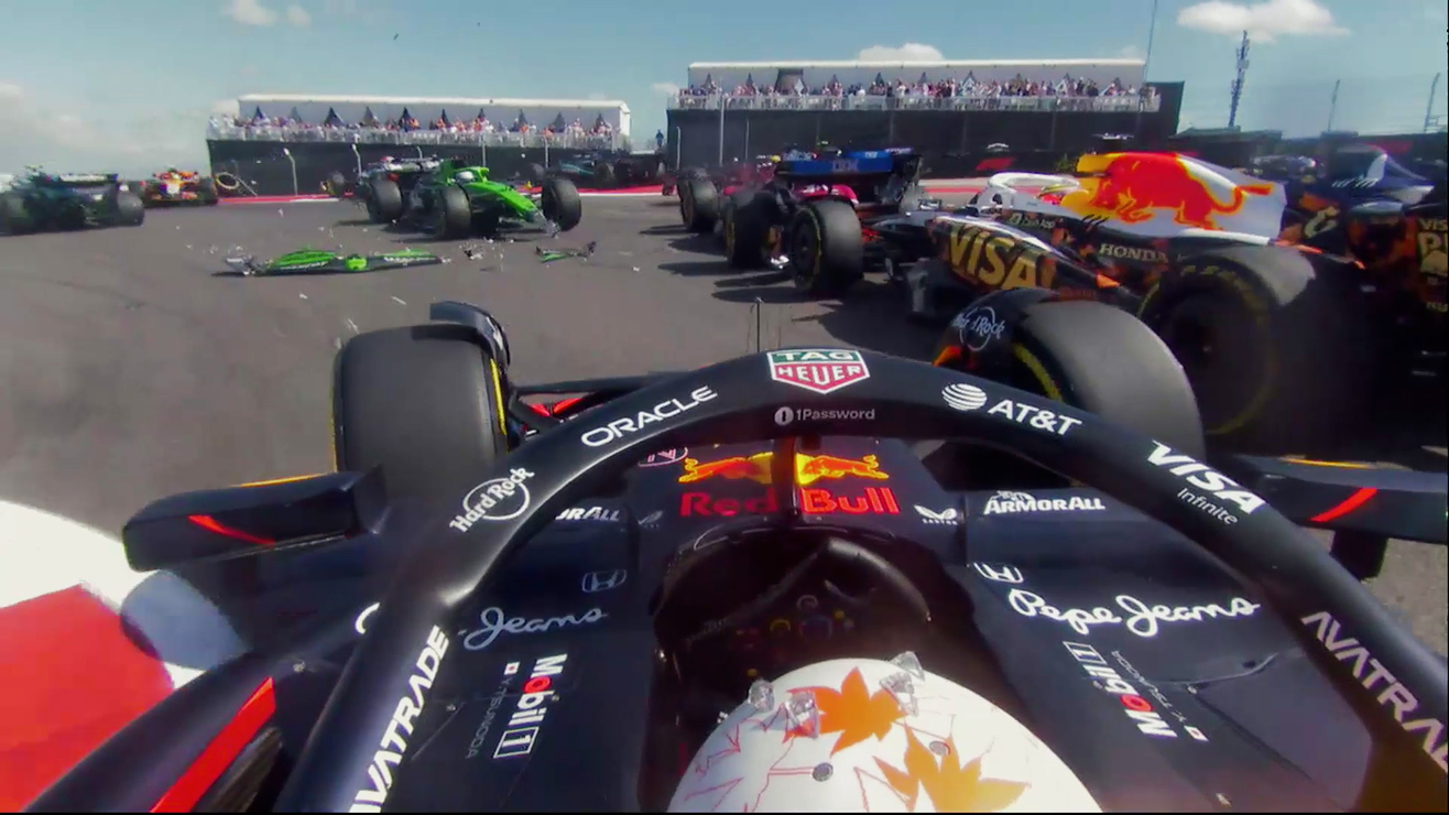 2025 United States GP Sprint: Onboard for Tsunoda’s start as he climbs ...
