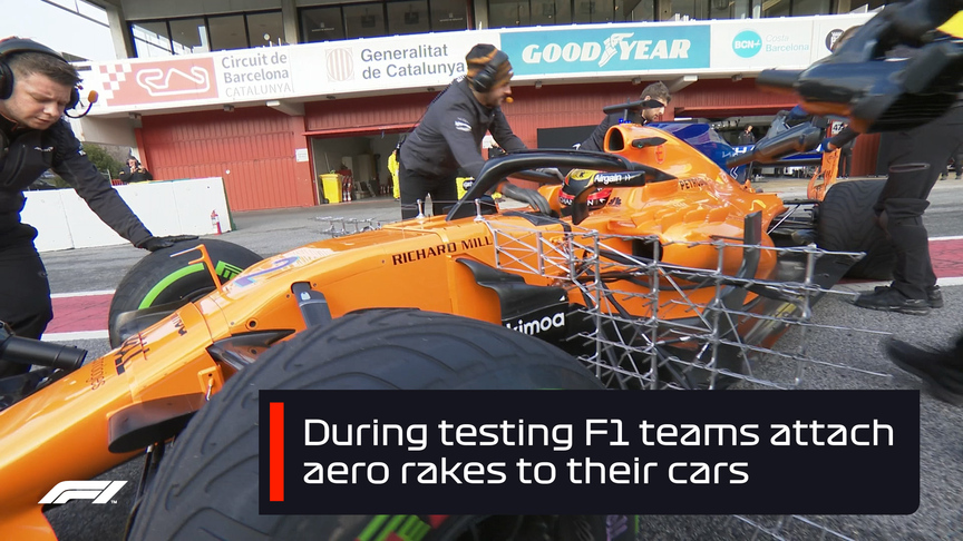F1 explained: What are aero rakes?