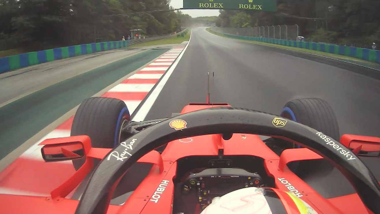 Hungary FP2: Onboard for Sebastian Vettel's fastest lap