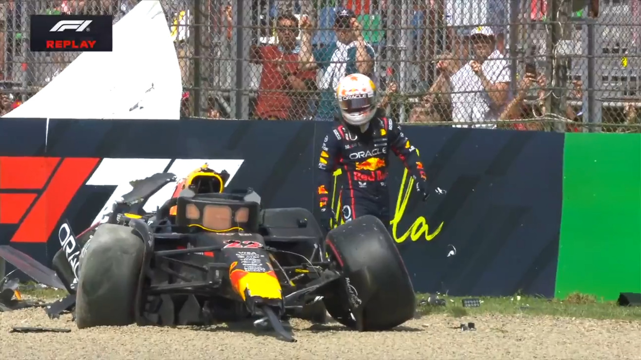 2025 Emilia Romagna GP Qualifying: Tsunoda out in Q1 after big crash ...