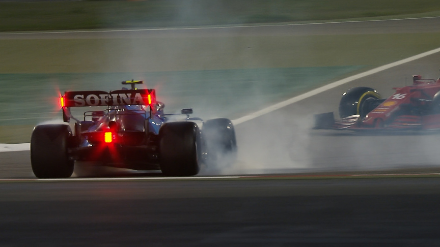 TESTING DAY 2: Anti-stall kicks in for spinning Latifi