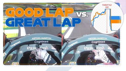 Good Lap vs. Great Lap - Stroll vs. Vettel in Brazil | Workday