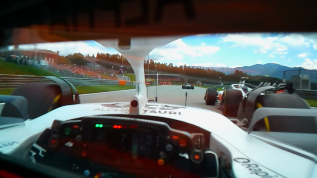 HELMET CAM: Ride onboard with Pierre Gasly around the Red Bull Ring