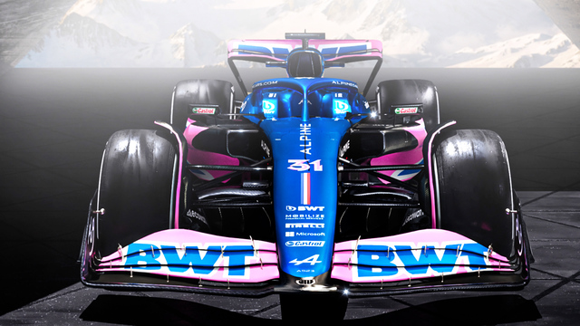 Alpine reveal their new car and livery