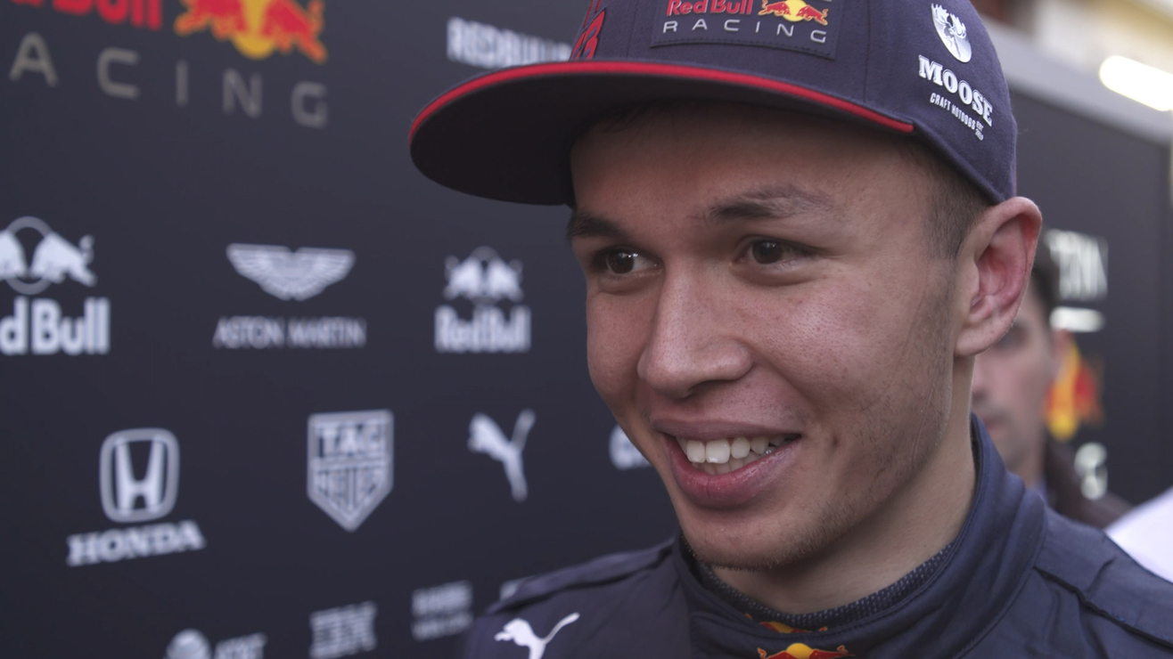 Alexander Albon: 'The car's feeling good'