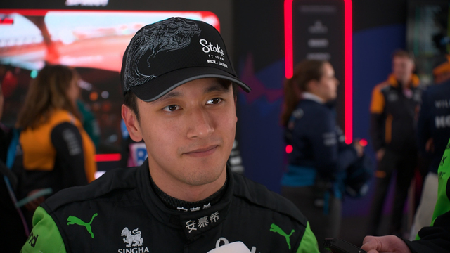 Zhou hopes he’s ‘making the crowd proud’ at first home Grand Prix