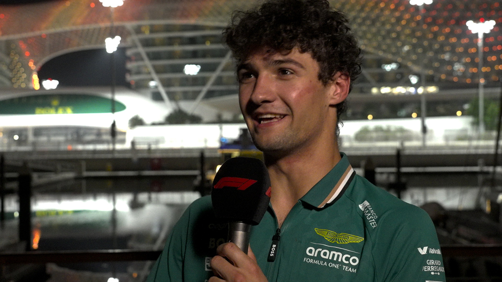 Jak Crawford describes 'great day' testing Aston Martin in Abu Dhabi