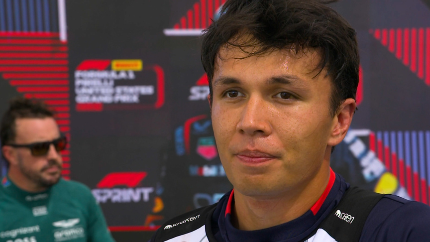 Albon explains ‘experiment’ he and Williams carried out during the Sprint