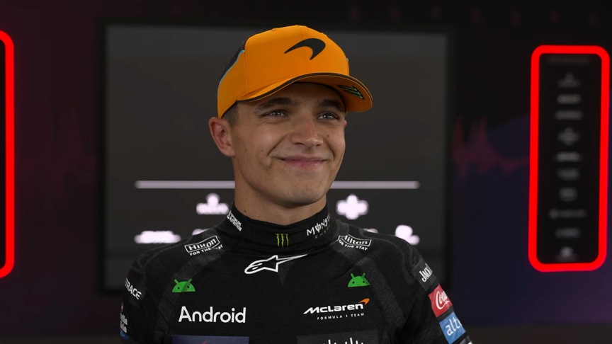 Norris plays down McLaren’s pace despite topping first practice at Albert Park