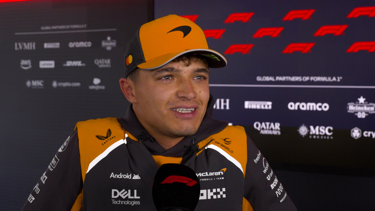 Aston Martin pace in Zandvoort ‘not a big surprise’ insists Norris