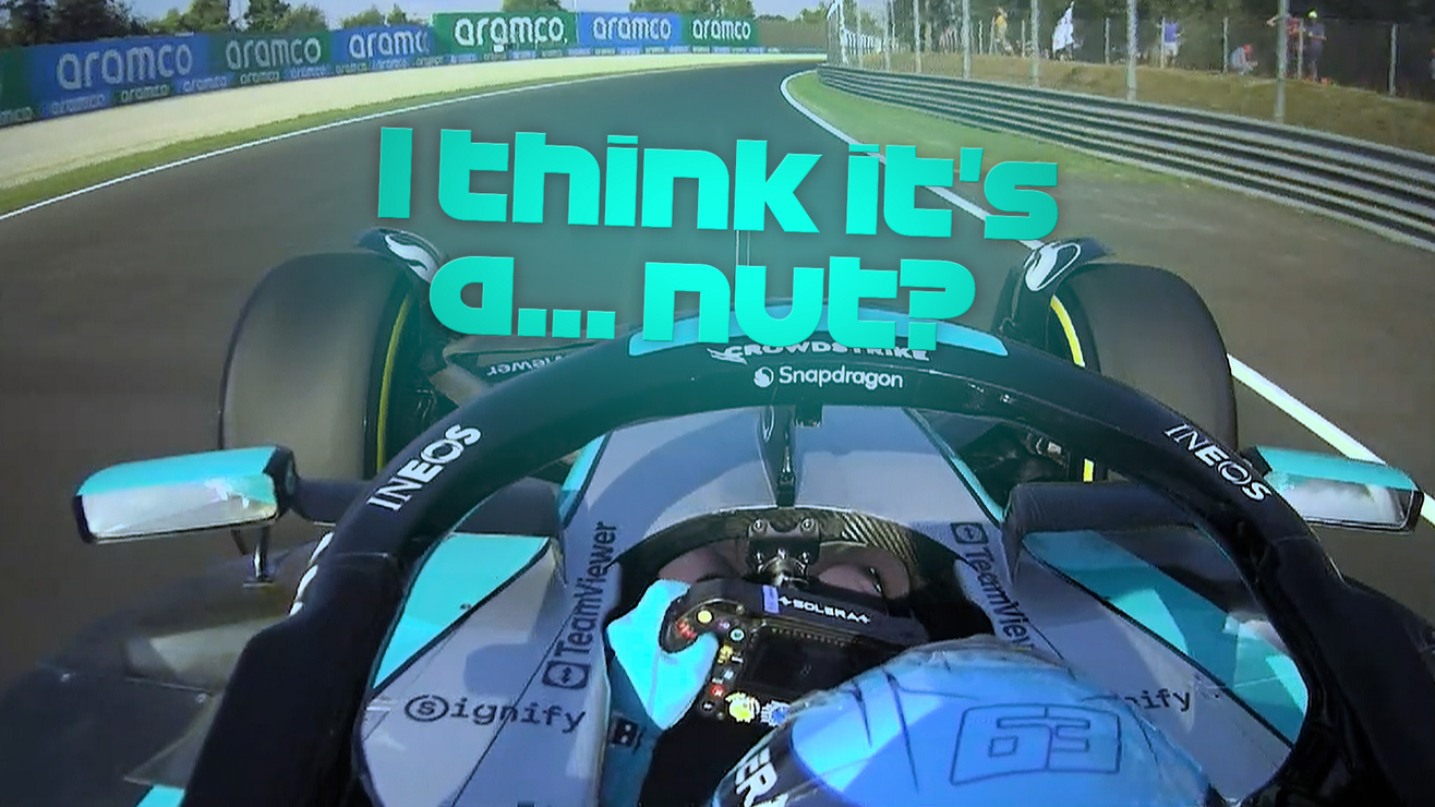 2024 Italian GP FP2: Russell finds something loose in the cockpit