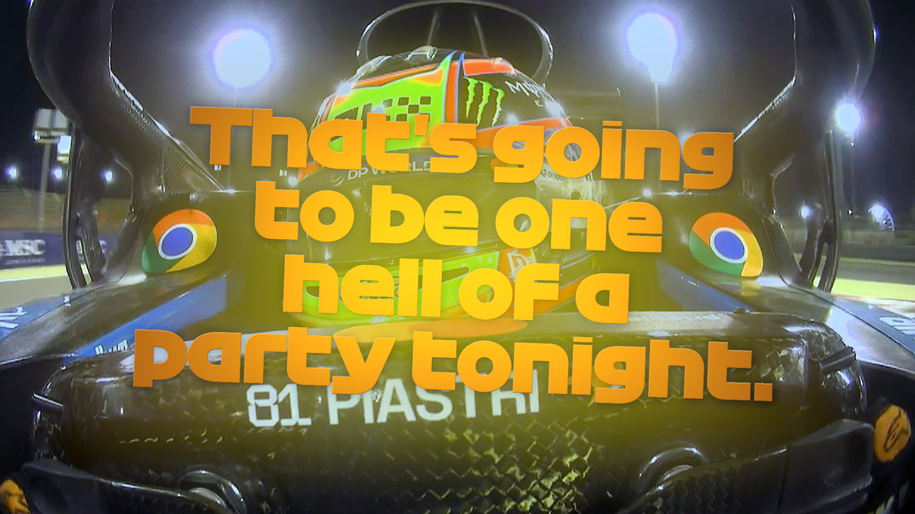 2025 Bahrain Grand Prix: Piastri crosses the line to take his second ...