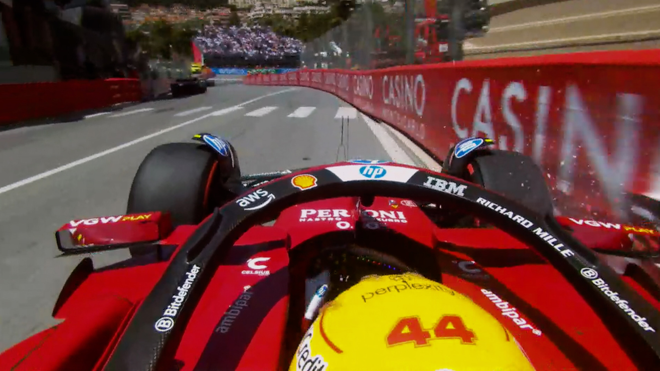 2025 Monaco GP FP3: Hamilton hits the wall to bring out the red flags ...
