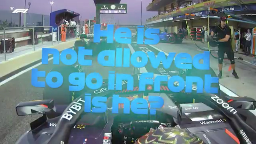 2023 Abu Dhabi GP FP2: Verstappen riled by Williams trying to get ahead in the pit lane