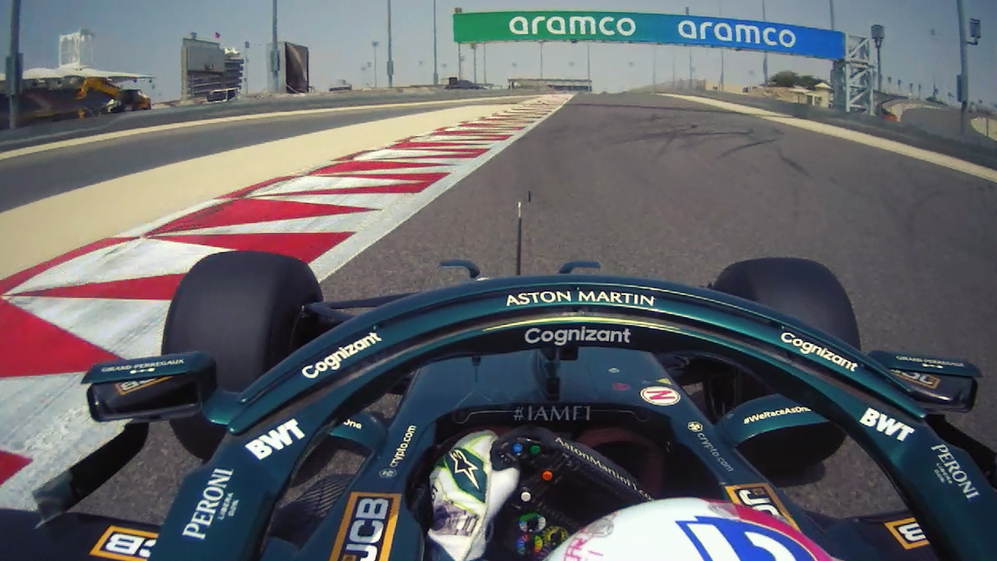 TESTING DAY 1: Sebastian Vettel's fastest lap on Aston Martin debut