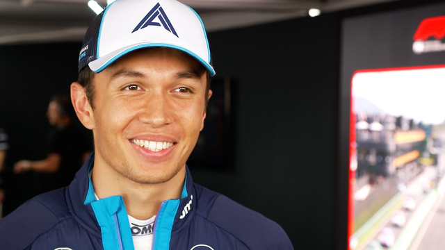 Albon beaming after Williams' unexpected ‘dynamite’ pace leaves him P4 ...