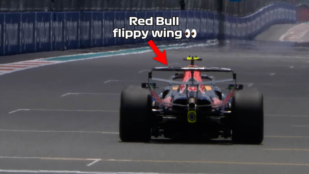 2026 Miami GP FP1: Red Bull test their new rotating rear wing