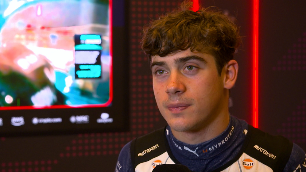 ‘We had a bit of damage’ – Colapinto explains why he finished FP2 early