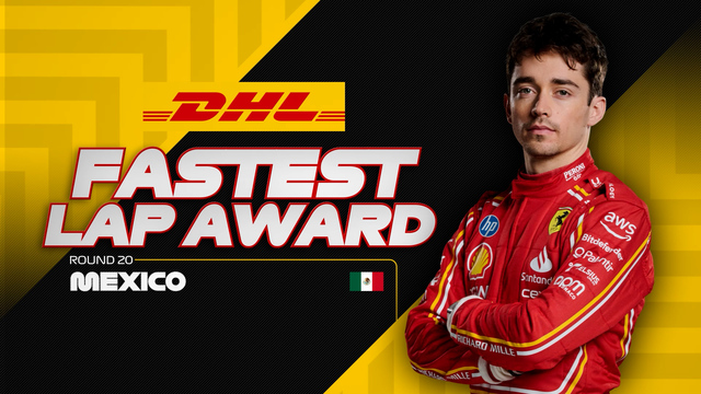 DHL Fastest Lap Award – 2024 Mexico City Grand Prix