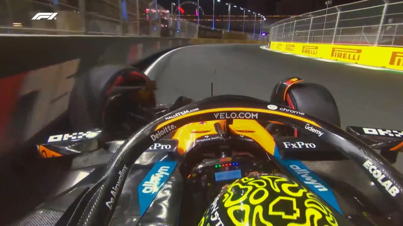 2025 Saudi Arabian GP Qualifying: Norris crashes out of Q3 while ...
