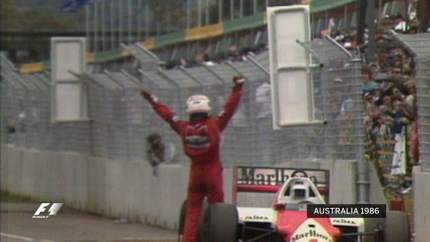 1986 Australia Prost