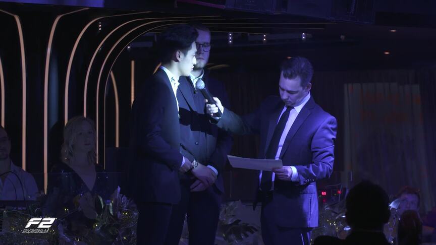 F2 Awards: Zhou presented with 'emotional' inaugural Anthonie Hubert Award