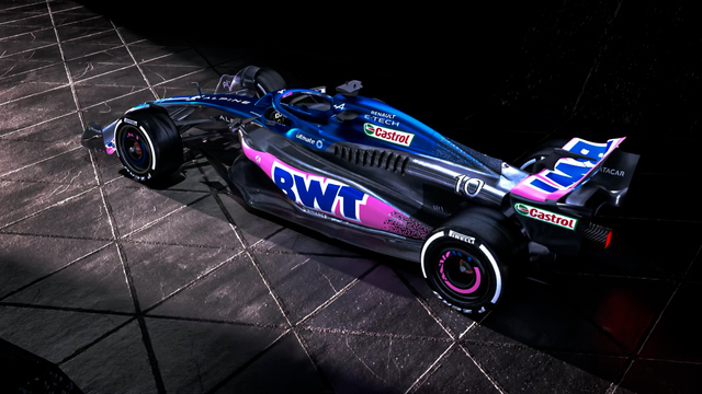 A night full of surprises as Alpine launch their A523