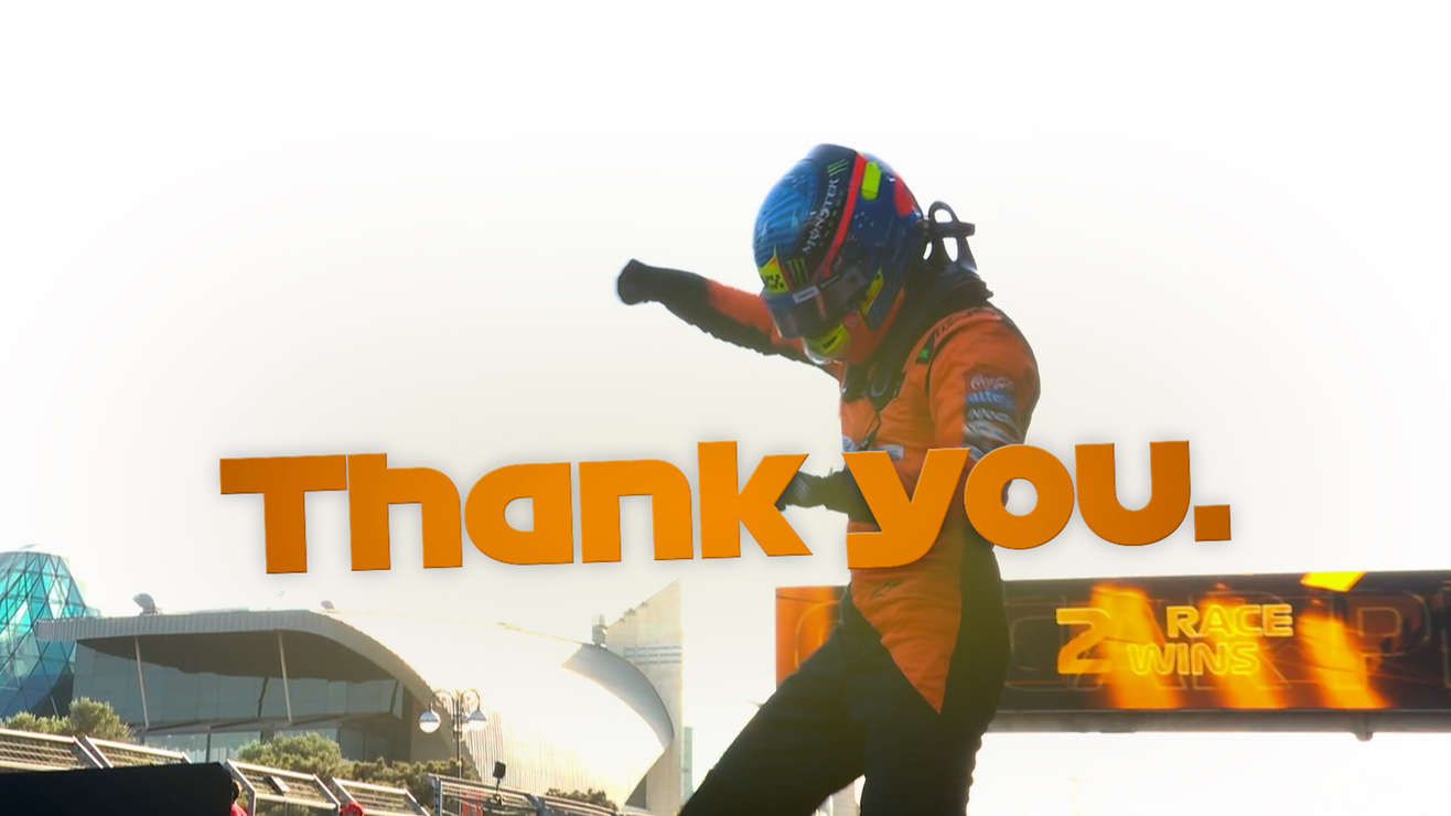 2024 Azerbaijan Grand Prix: Piastri crosses the line to take a hard ...