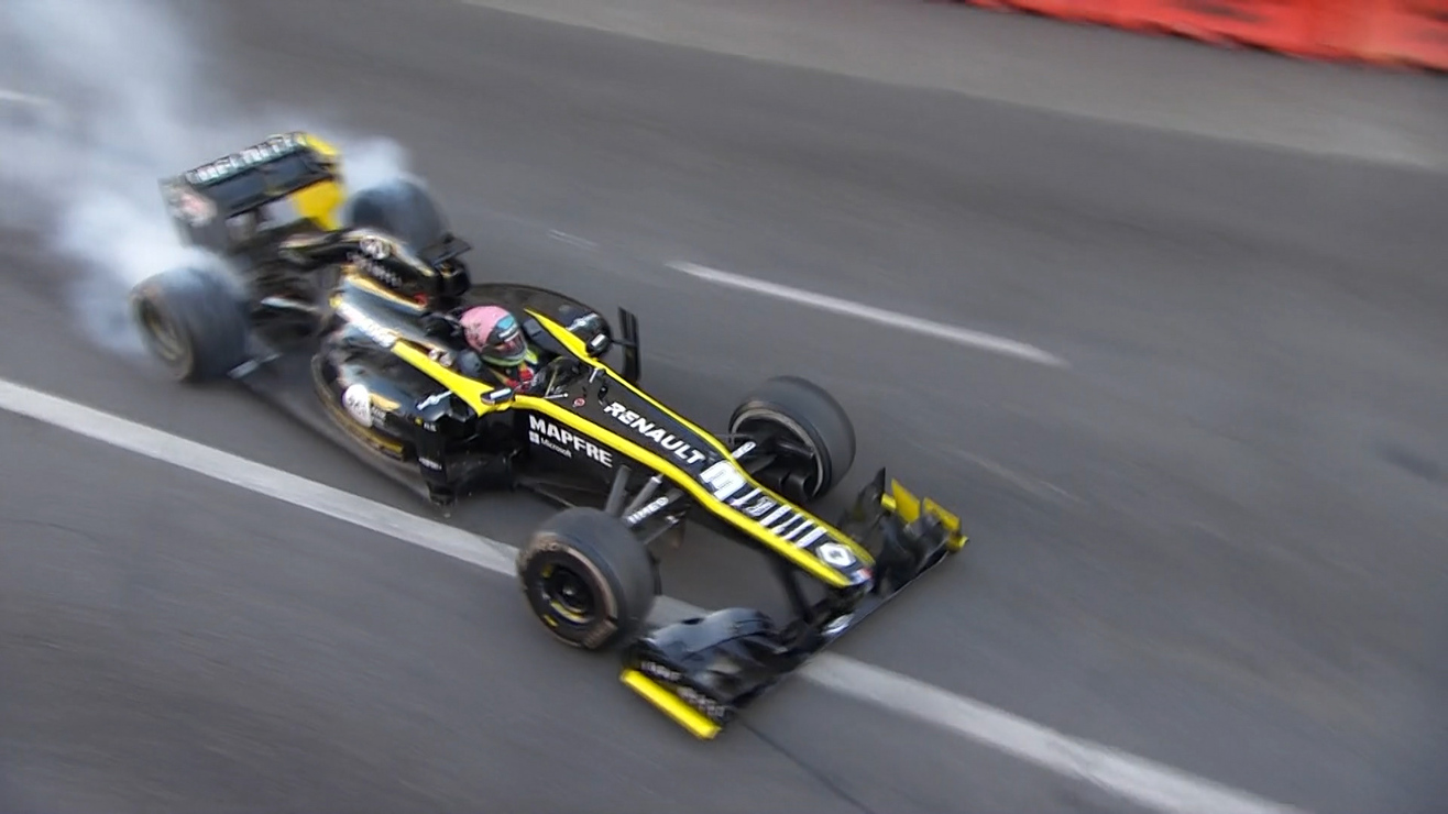 Smoke 'n' Donuts as F1 goes to Hollywood