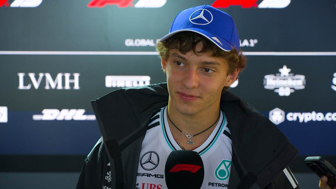 Antonelli 'super happy' to finish exams and looking forward to 'focus on racing'