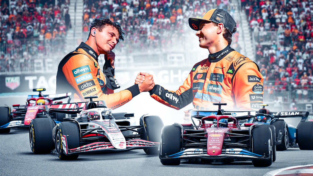 Top 10 best battles of the 2025 F1 season so far