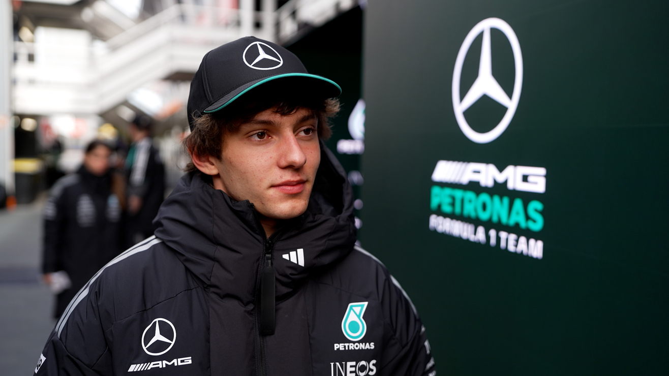 Kimi Antonelli heading to Bahrain with 'High confidence' after Barcelona Shakedown