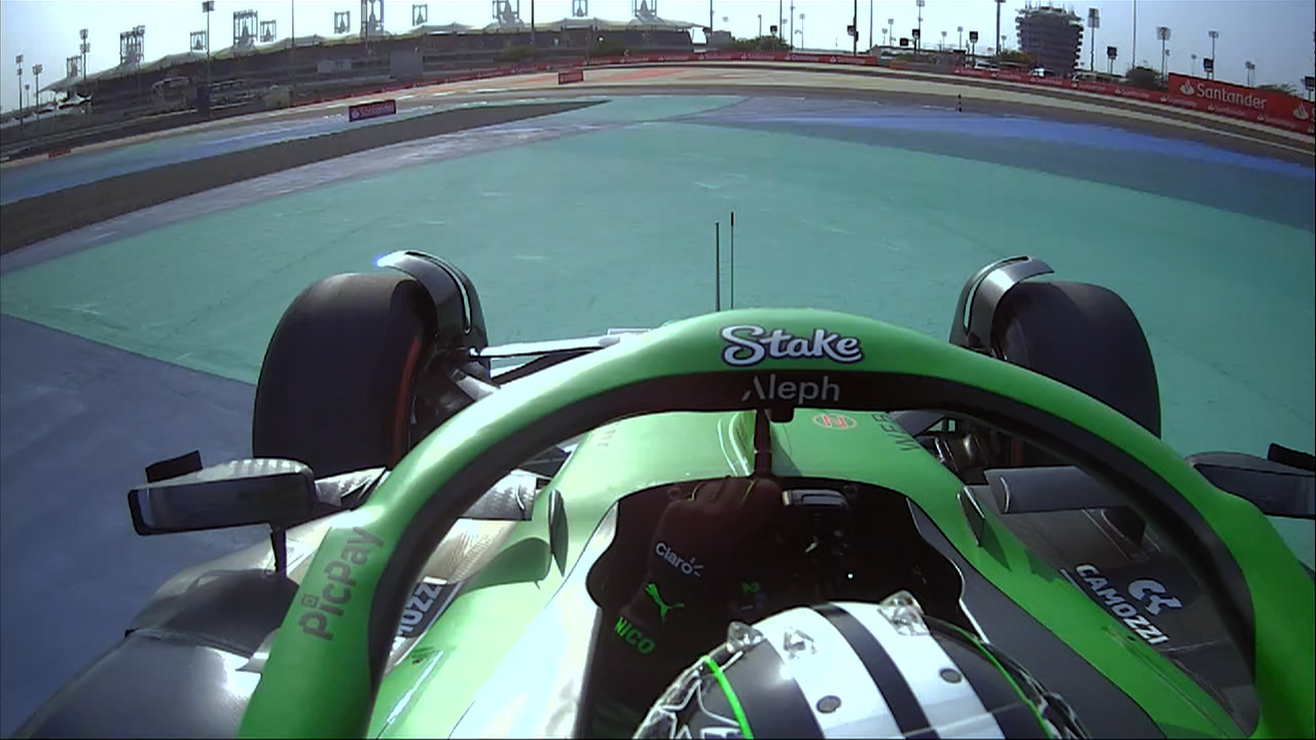 2025 Bahrain GP FP3: Hulkenberg stops on track to trigger VSC