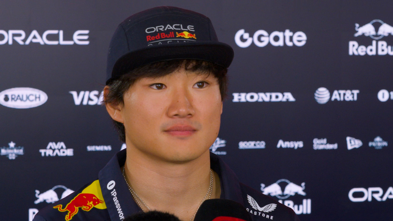 'Just keep pushing' - Red Bull's Tsunoda thinks he's 'getting there ...