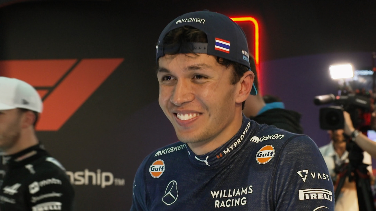Albon: 'Car felt good from the moment we hit the track' for Thursday ...