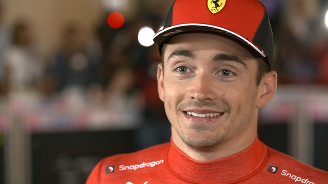 Charles Leclerc: Victory in first race of the season 'feels amazing'