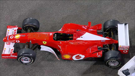 Iconic Formula 1 machinery auctioned in Abu Dhabi