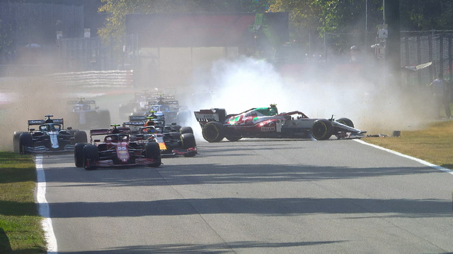 Giovinazzi explains Lap 1 crash at Monza as he fails to convert top 10 ...