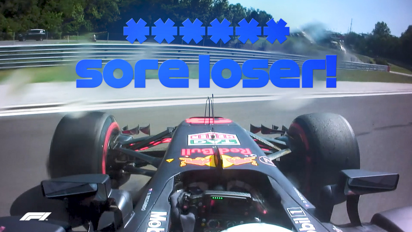Classic Team Radio: Ricciardo hit by 'sore loser' at Hungary 2017