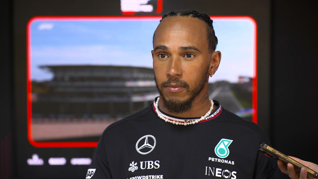 Hamilton pleased 'car is feeling more alive and we're right up there at ...