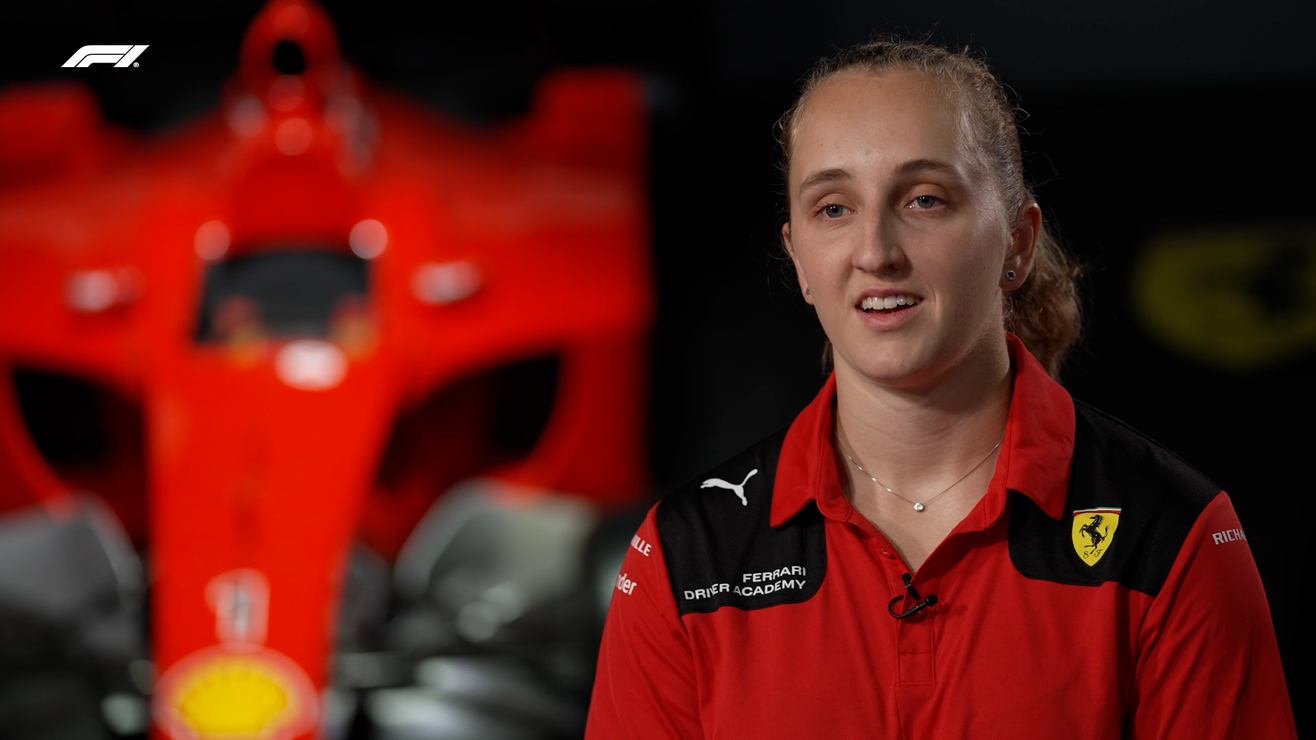 Maya Weug reflects on her journey so far in the Ferrari Driver Academy ...