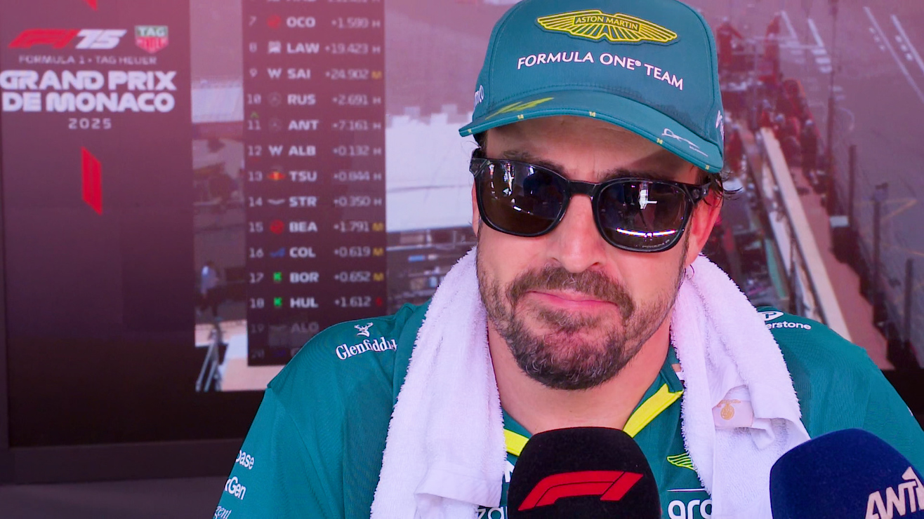 ‘Not the end of the weekend that we wanted’ – Alonso on his Monaco DNF