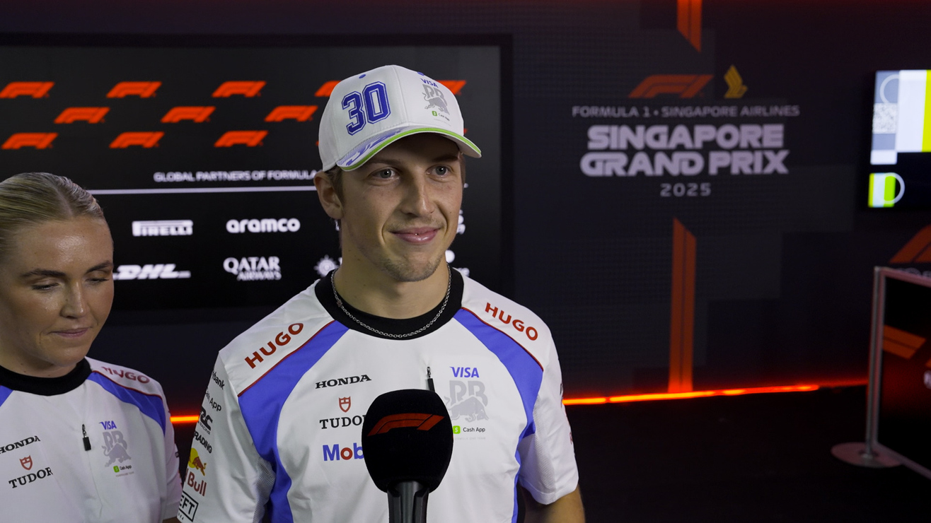 Lawson explains his FP2 crash in Singapore