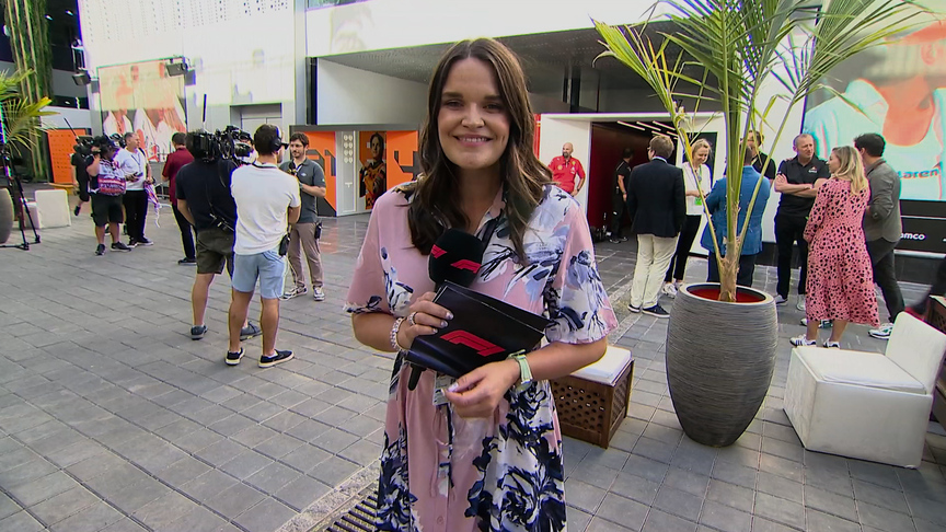F1 TV’s Laura Winter celebrates International Women’s Day from the ...
