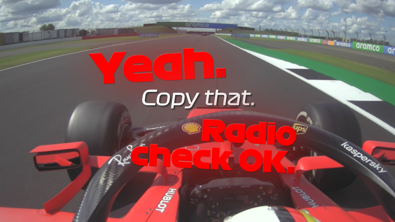 Great Britain 2020: Vettel checks in with Binotto post-race