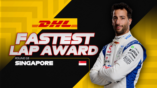DHL Fastest Lap Award – 2024 Singapore Grand Prix