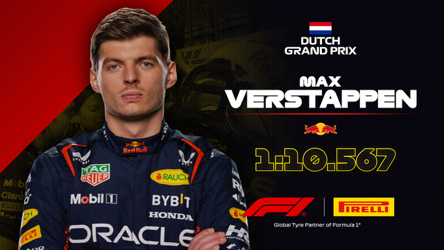 ONBOARD: Max Verstappen’s 2023 Pirelli Pole Position Award lap at the Dutch Grand Prix