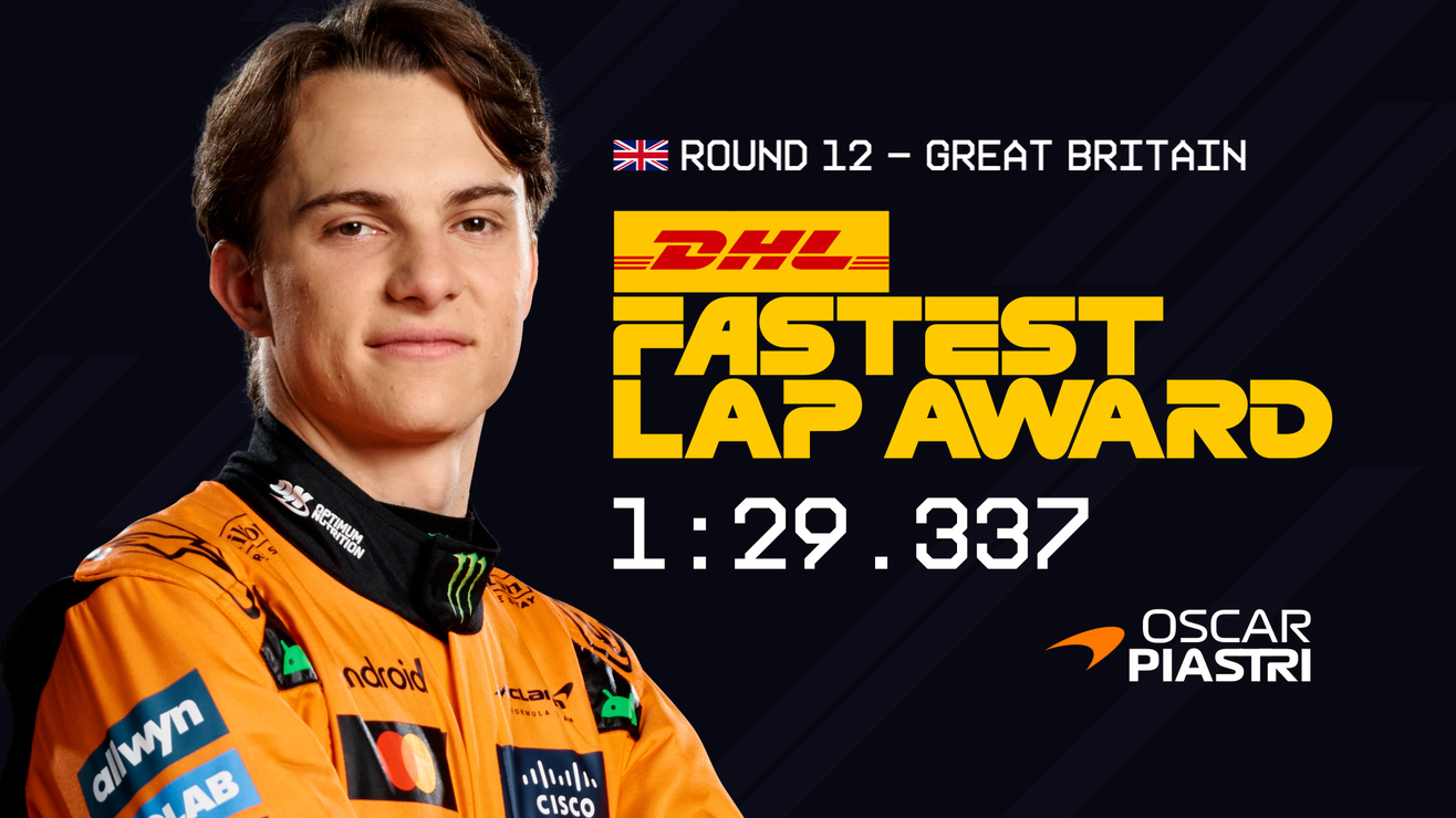 DHL Fastest Lap Award – 2025 British Grand Prix