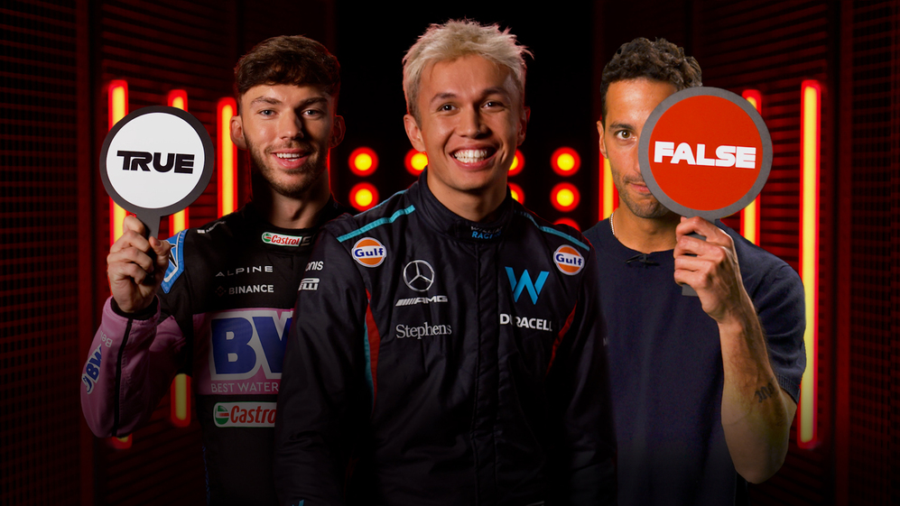 True Or False with our 2023 F1 drivers