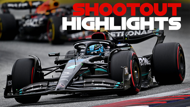 HIGHLIGHTS: Watch the frantic Sprint Shootout as Verstappen takes P1 ...